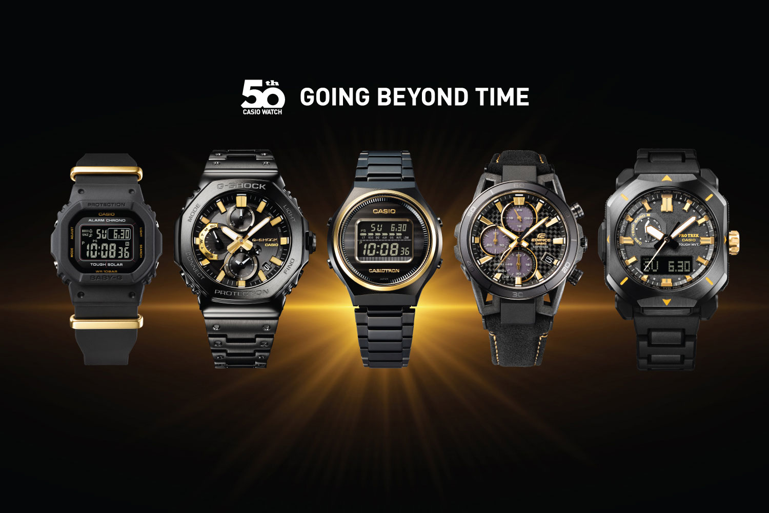 วาระครบรอบ 50 ปีของการผลิตนาฬิกา CASIOTRON กับการเดินทางที่ไม่หยุดนิ่ง