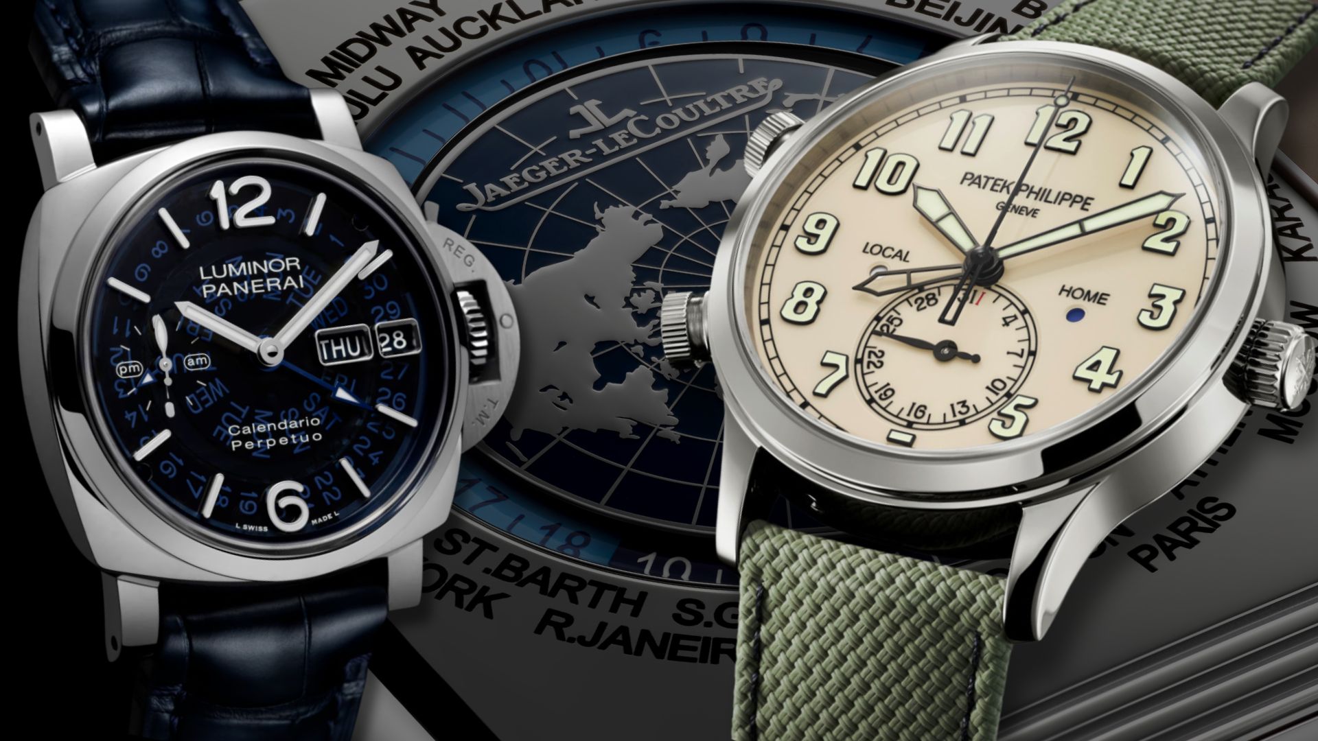 5 สุดยอดนาฬิกา GMT & World Time Revolution Watch Thailand