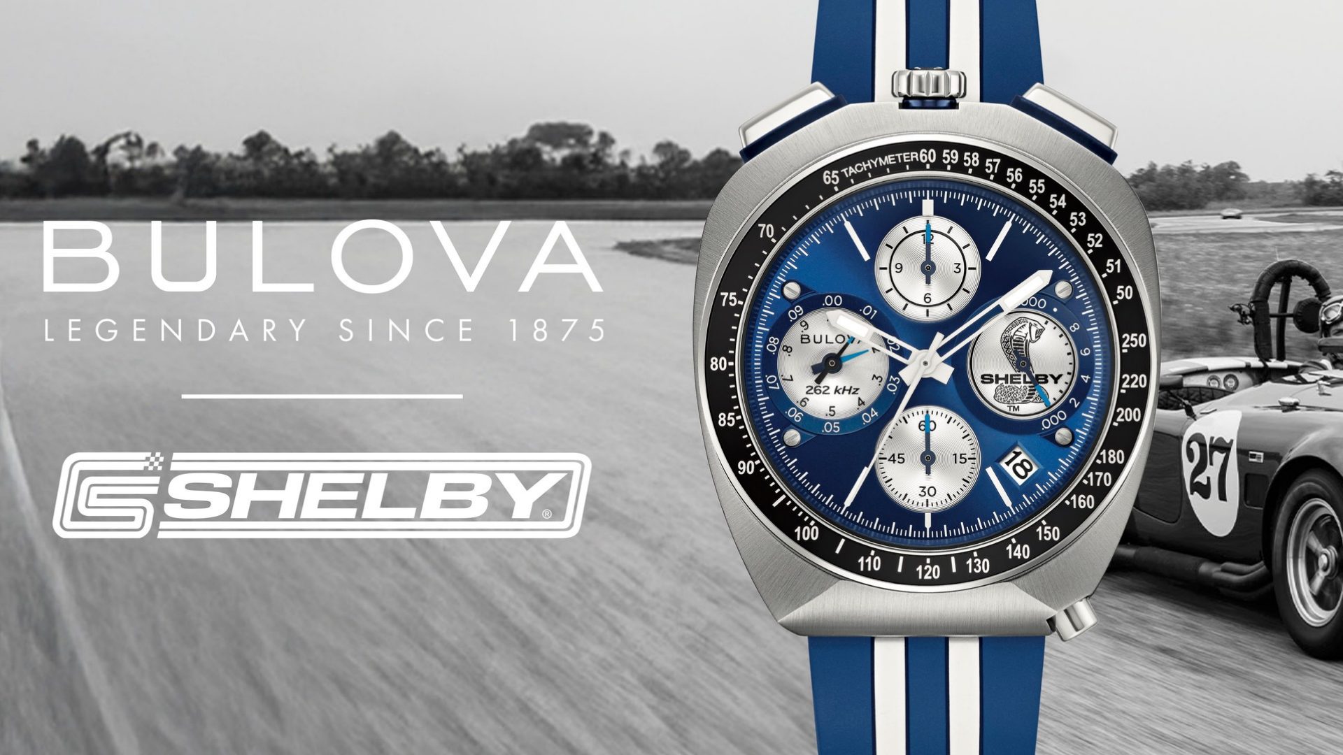 Bulova x Shelby Racing Chronograph - Revolution Watch Thailand